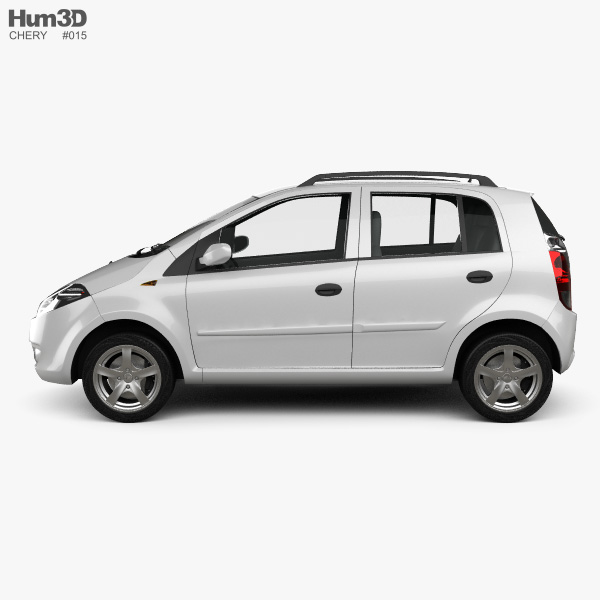 Chery A1 2014 Modelo 3D - Descargar Hatchback on 3DModels.org