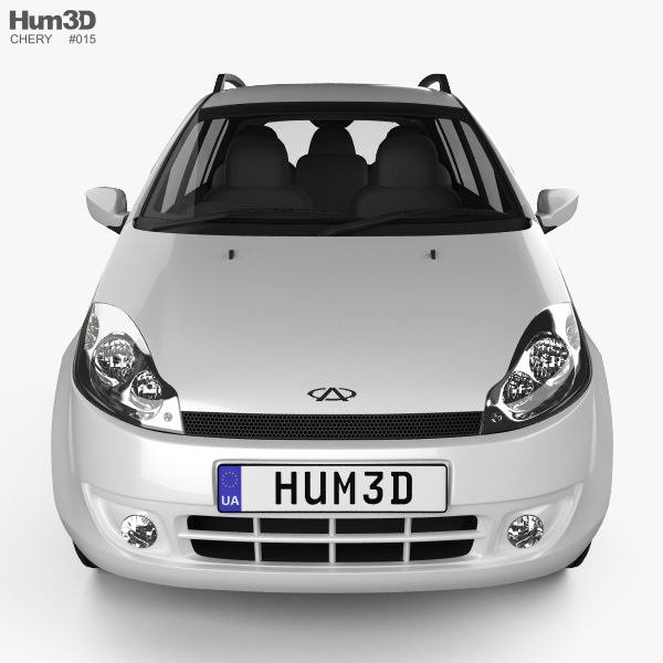 Chery A1 2014 Modelo 3D - Descargar Hatchback on 3DModels.org