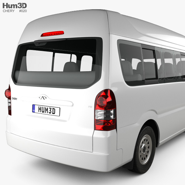 Chery P10 Minibús 2016 Modelo 3D - Descargar Van on 3DModels.org