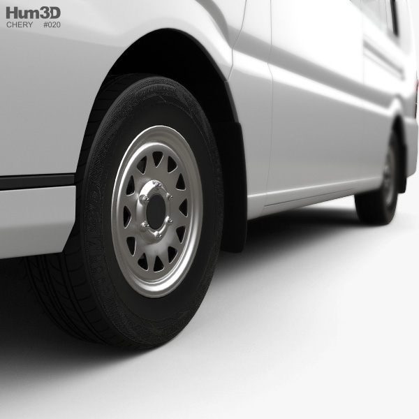 Chery P10 Minibús 2016 Modelo 3D - Descargar Van on 3DModels.org