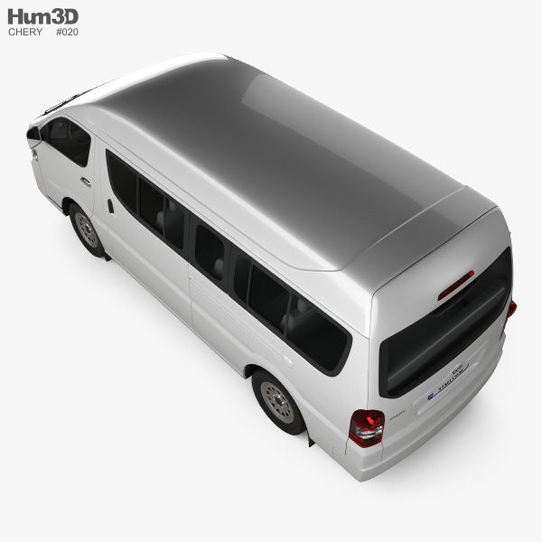 Chery P10 Minibús 2016 Modelo 3D - Descargar Van on 3DModels.org