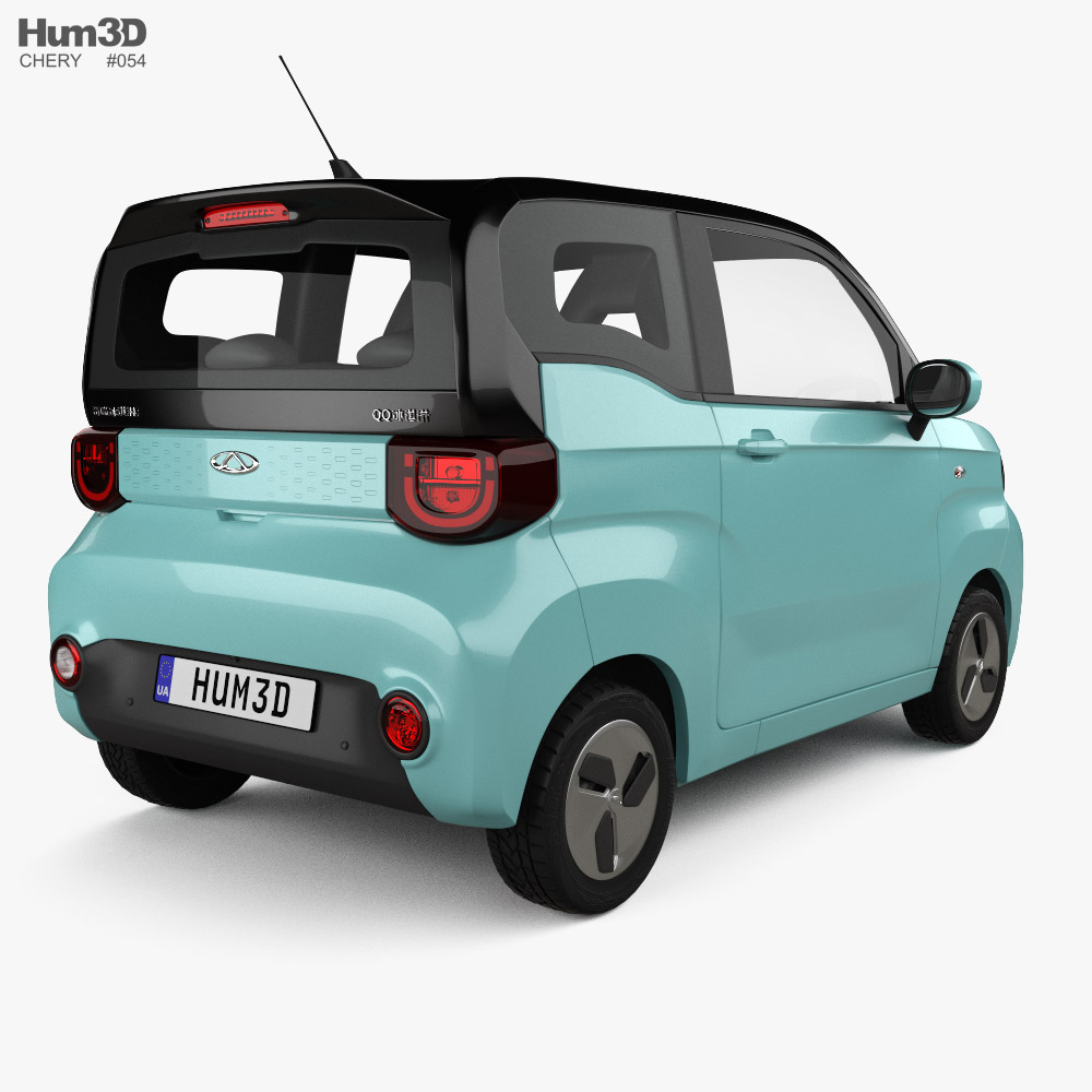 Chery QQ IceCream 2017 3D model - Download Hatchback on 3DModels.org