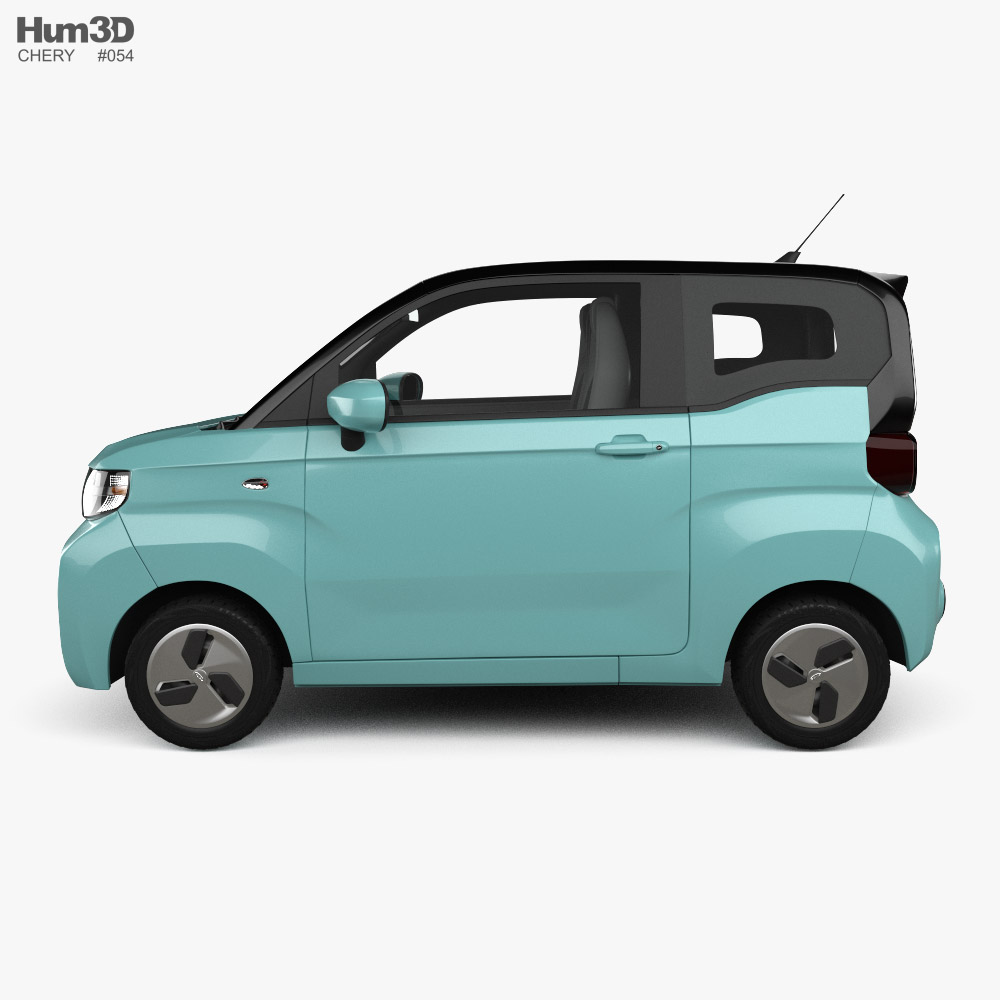 Chery QQ IceCream 2017 3D model - Download Hatchback on 3DModels.org