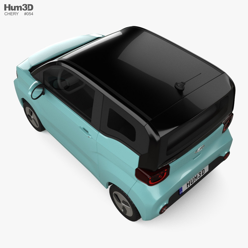 Chery QQ IceCream 2017 3D model - Download Hatchback on 3DModels.org