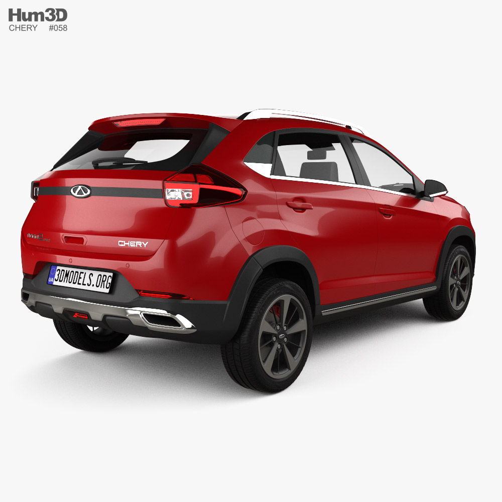 Chery Tiggo 2 Pro 2025 3D model - Download Crossover SUV on 3DModels.org