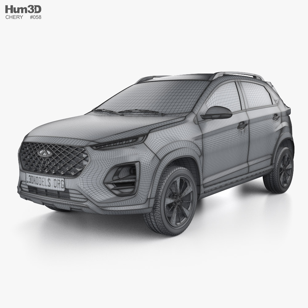 Chery Tiggo 2 Pro 2025 3D model - Download Crossover SUV on 3DModels.org