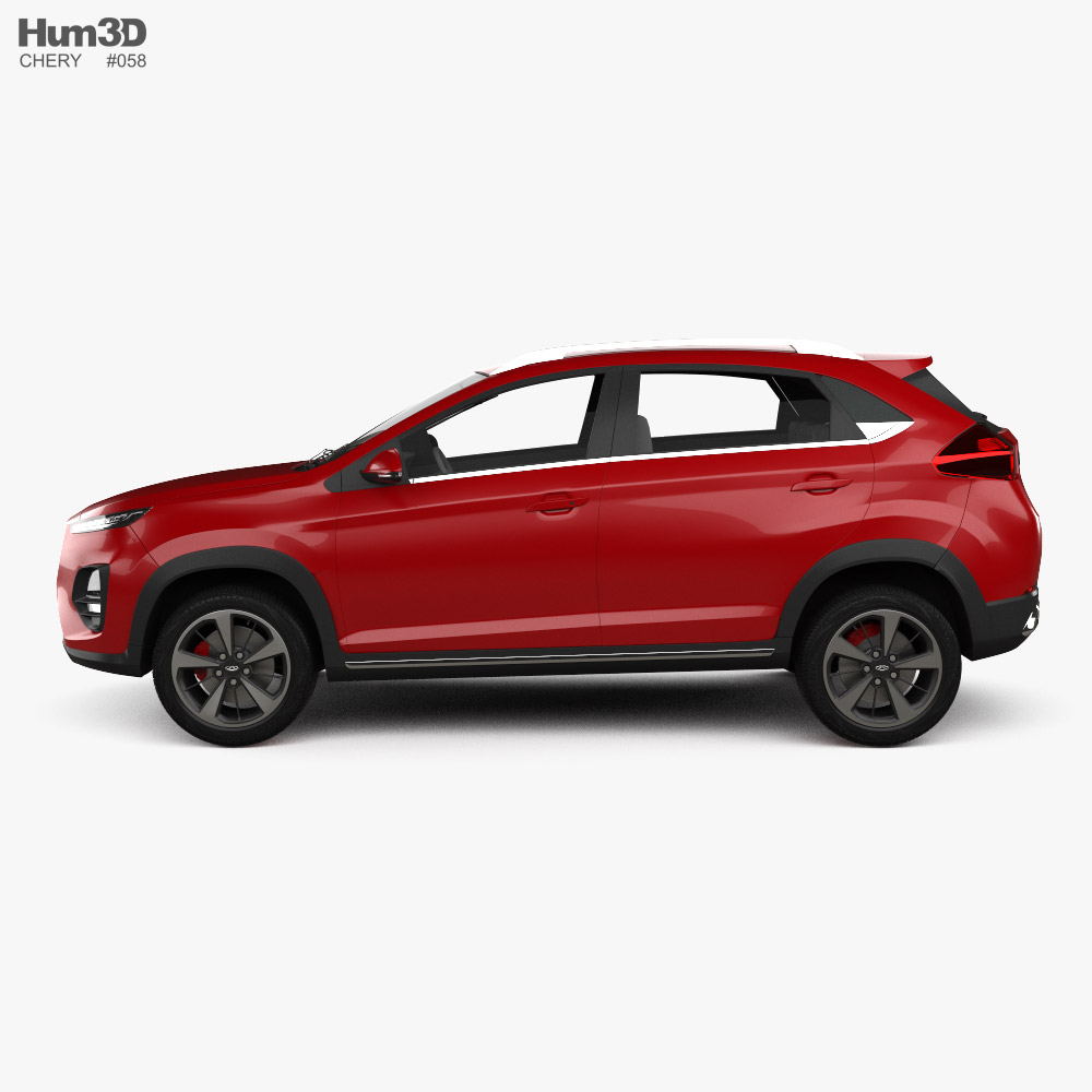 Chery Tiggo 2 Pro 2025 3D model - Download Crossover SUV on 3DModels.org