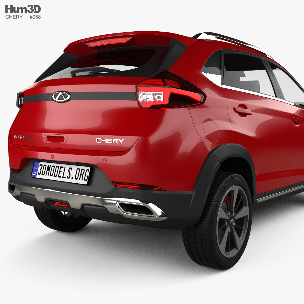 Chery Tiggo 2 Pro 2025 3D model - Download Crossover SUV on 3DModels.org