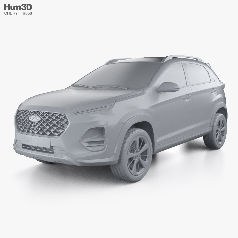 Chery Tiggo 2 Pro 2025 3D model - Download Crossover SUV on 3DModels.org