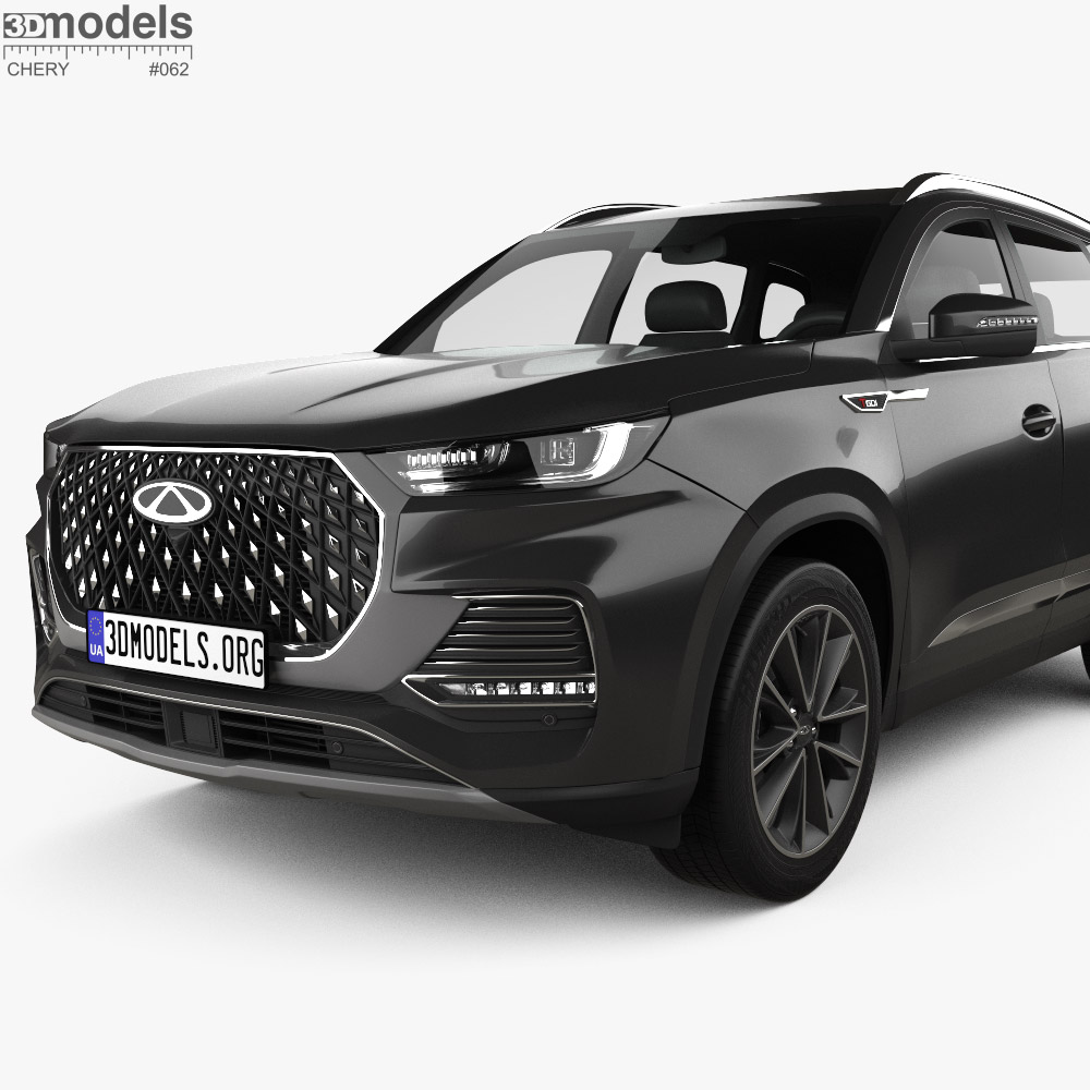 Chery Tiggo 8 Pro Max 2025 3D model - Download Crossover SUV on ...
