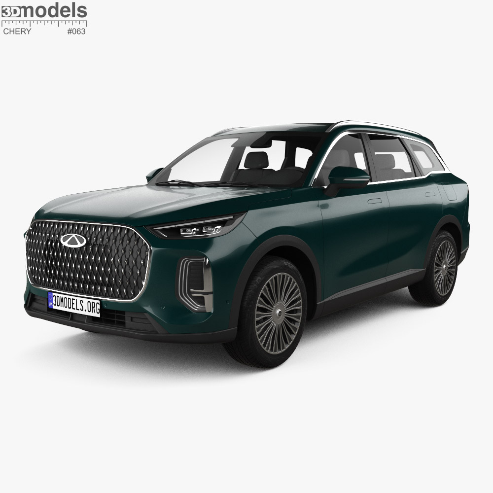 Chery Tiggo 9 2025 3D model - Download Crossover SUV on 3DModels.org