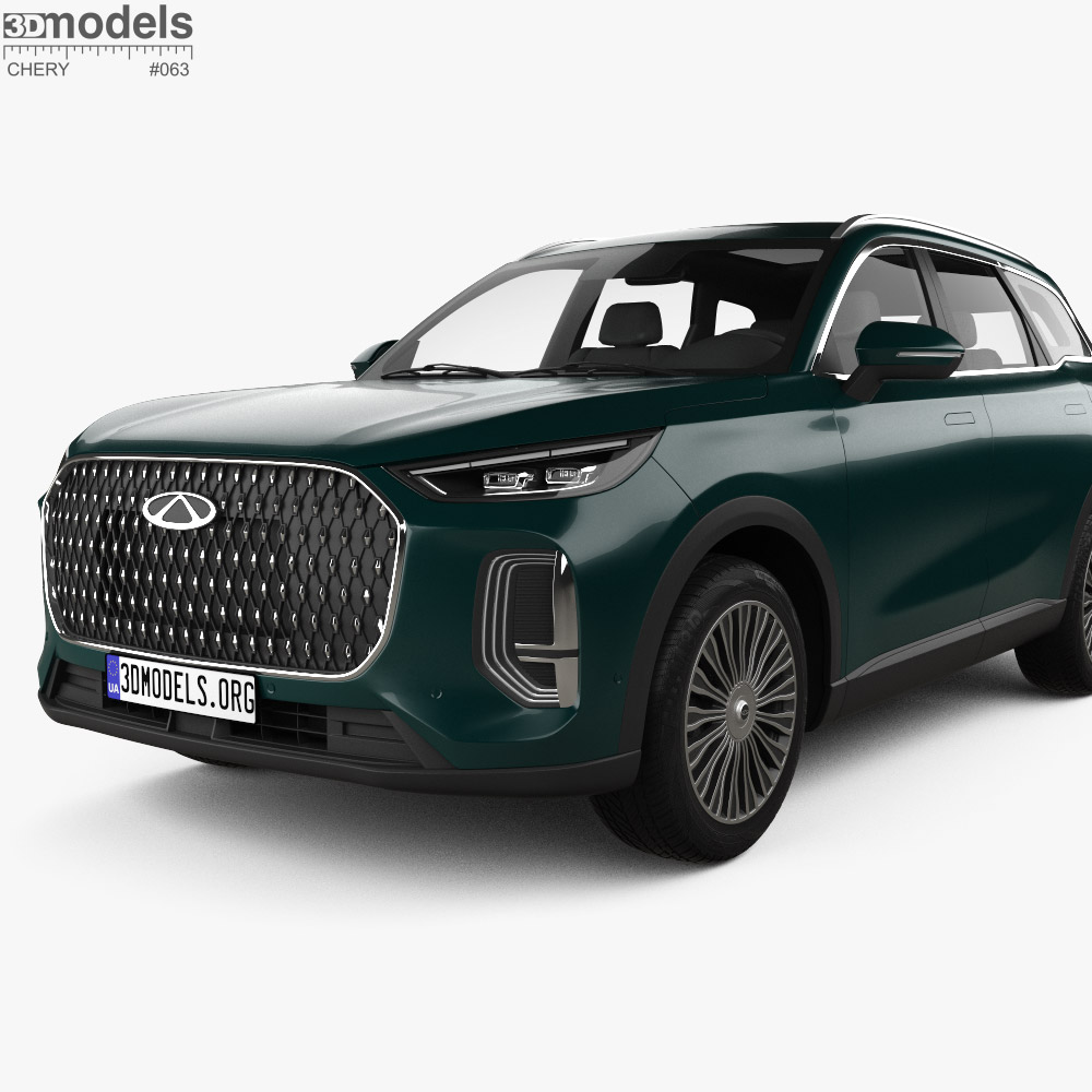 Chery Tiggo 9 2025 3D model - Download Crossover SUV on 3DModels.org