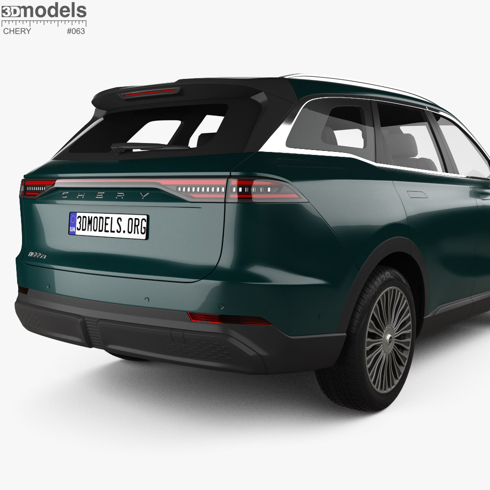 Chery Tiggo 9 2025 3D model - Download Crossover SUV on 3DModels.org