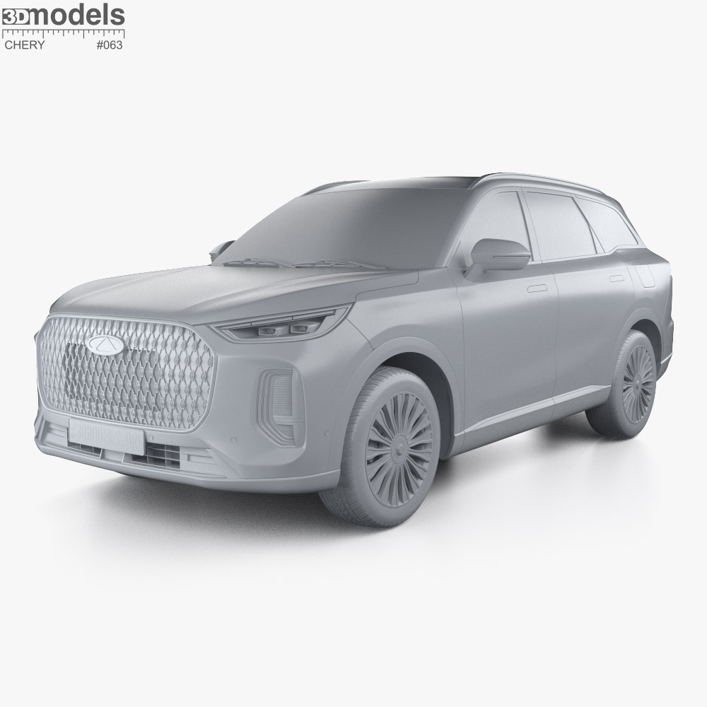 Chery Tiggo 9 2025 3D model - Download Crossover SUV on 3DModels.org