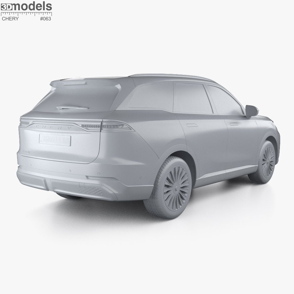 Chery Tiggo 9 2025 3D model - Download Crossover SUV on 3DModels.org