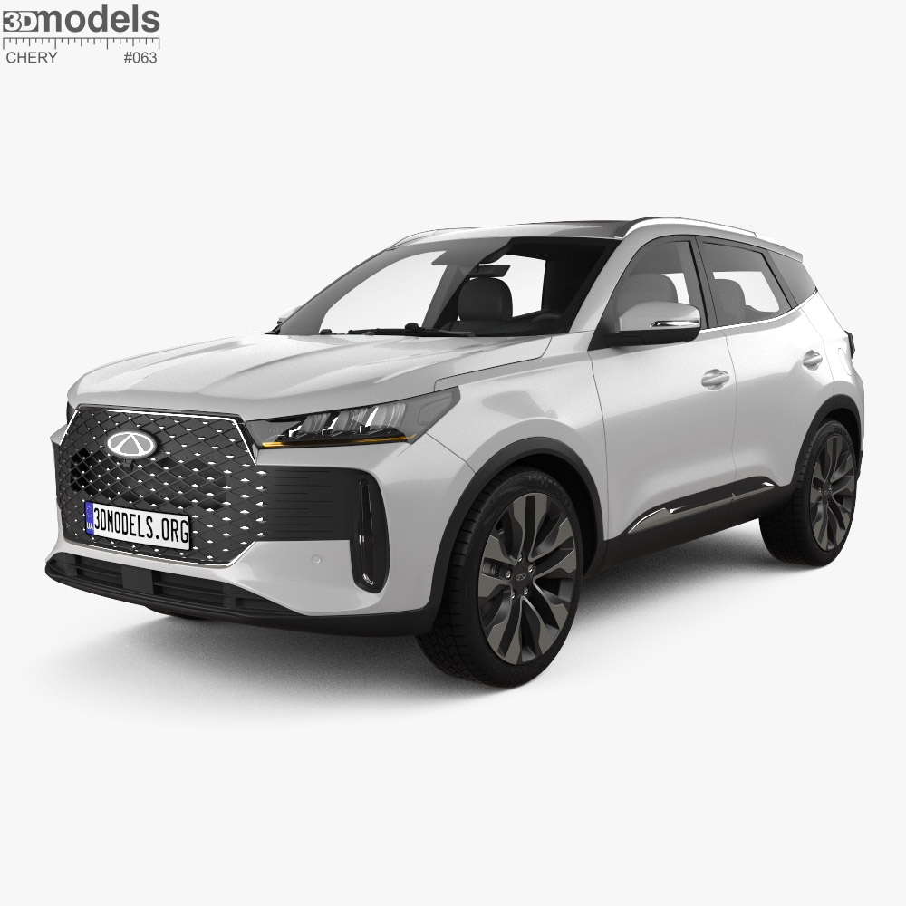 Chery Tiggo Cross 2025 3D model - Download Crossover SUV on 3DModels.org