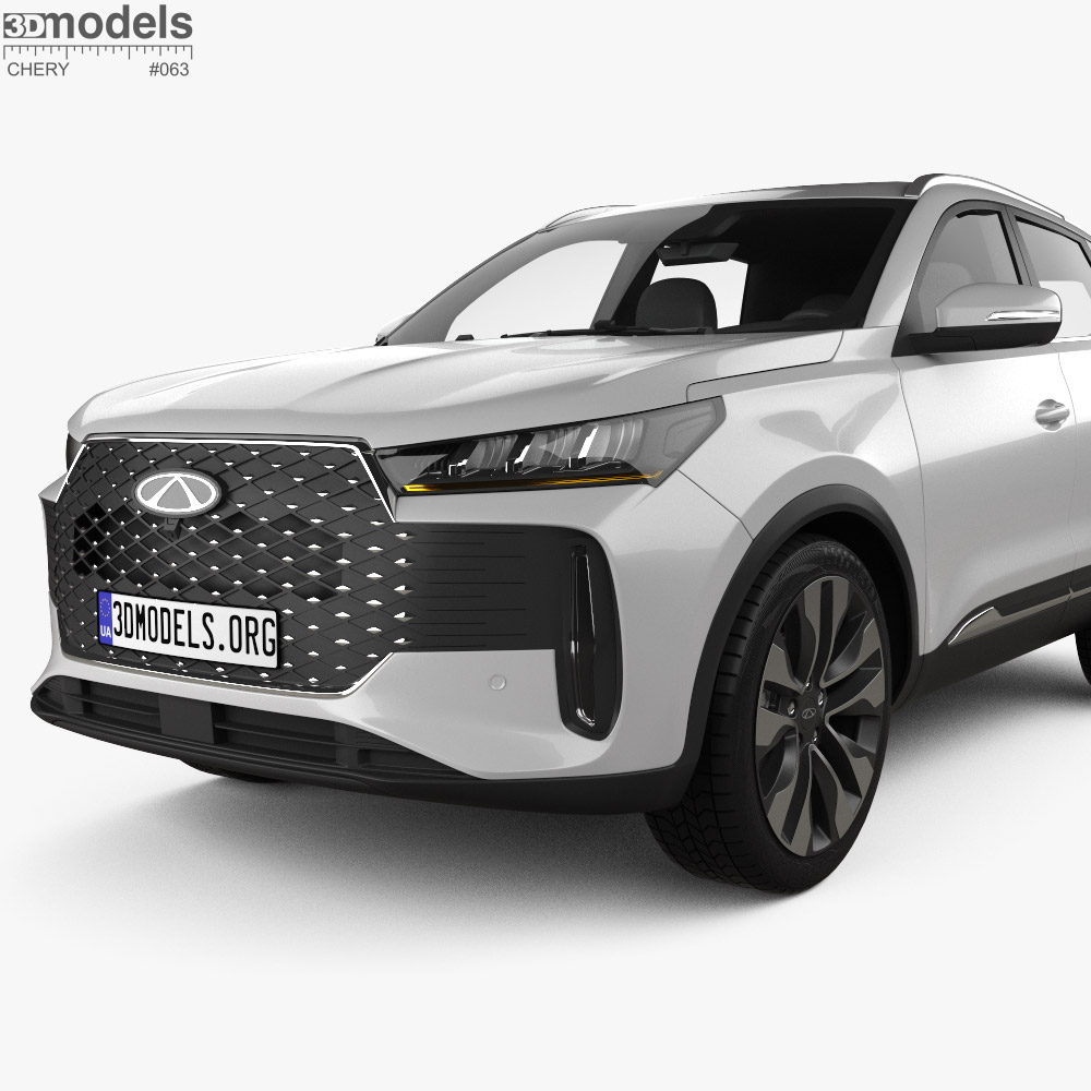Chery Tiggo Cross 2025 3D model - Download Crossover SUV on 3DModels.org