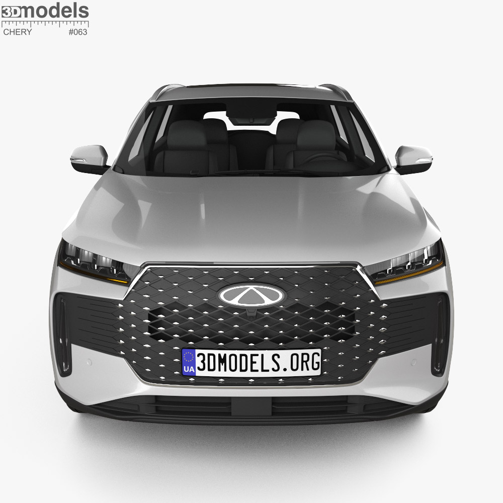 Chery Tiggo Cross 2025 3D model - Download Crossover SUV on 3DModels.org