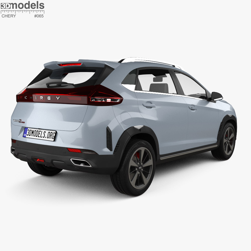 Chery Tiggo 2 Pro 2025 3D model - Download Crossover SUV on 3DModels.org