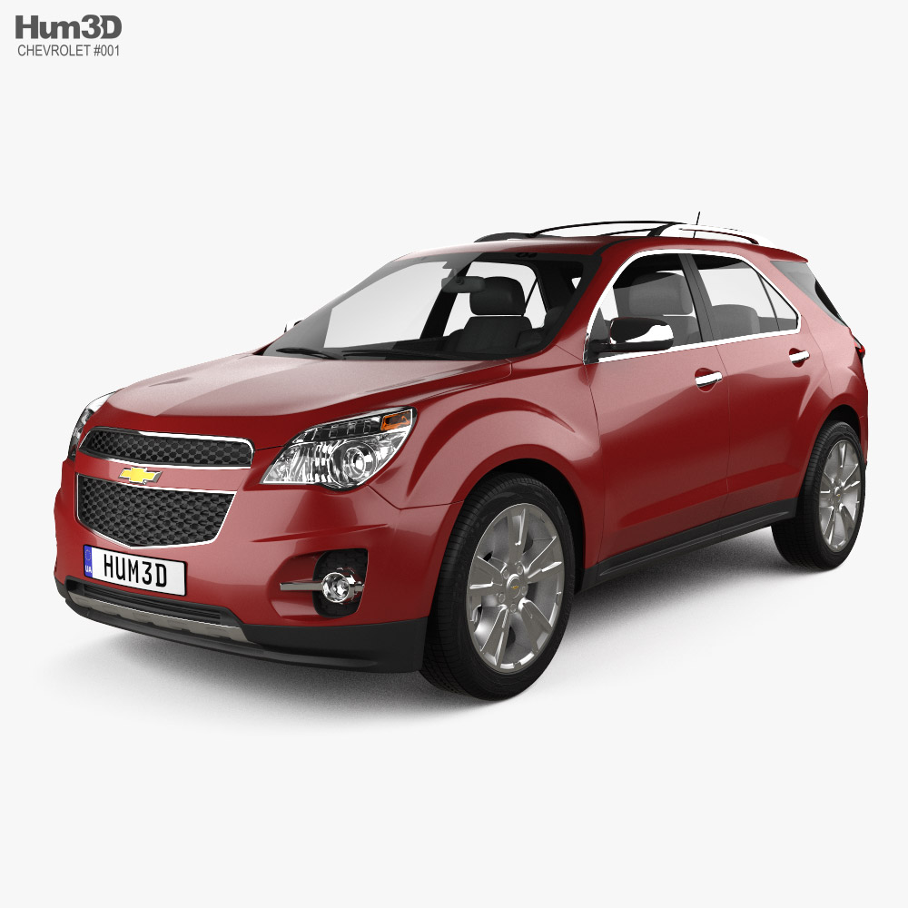 Chevrolet Equinox 2013 3D model - Download Crossover SUV on 3DModels.org