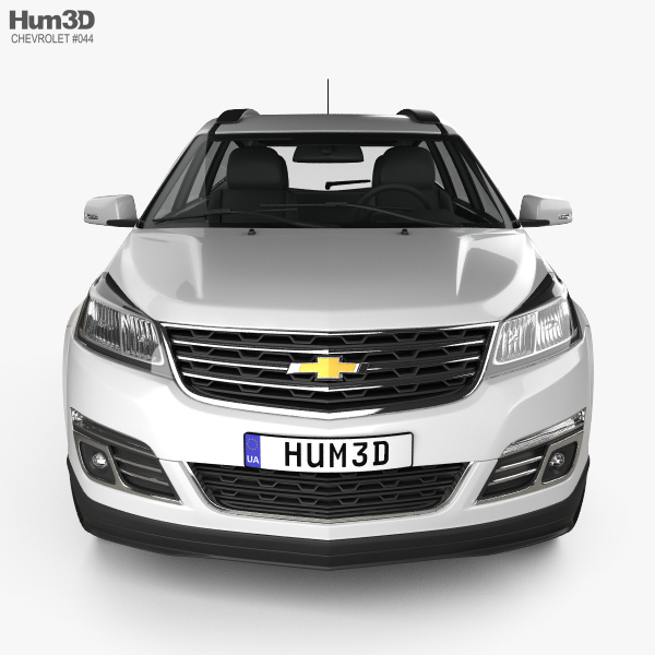 Chevrolet Traverse 2016 3D model - Download Crossover SUV on 3DModels.org