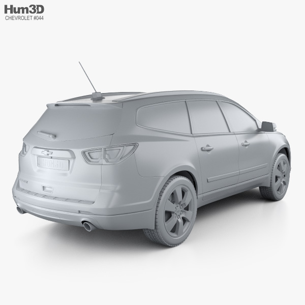 Chevrolet Traverse 2016 3D model - Download Crossover SUV on 3DModels.org