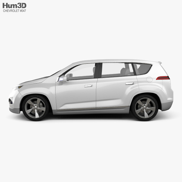 Chevrolet Volt MPV5 2015 3D model - Download Van on 3DModels.org