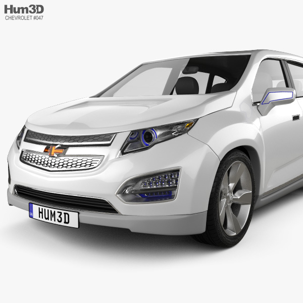 Chevrolet Volt MPV5 2015 3D model - Download Van on 3DModels.org