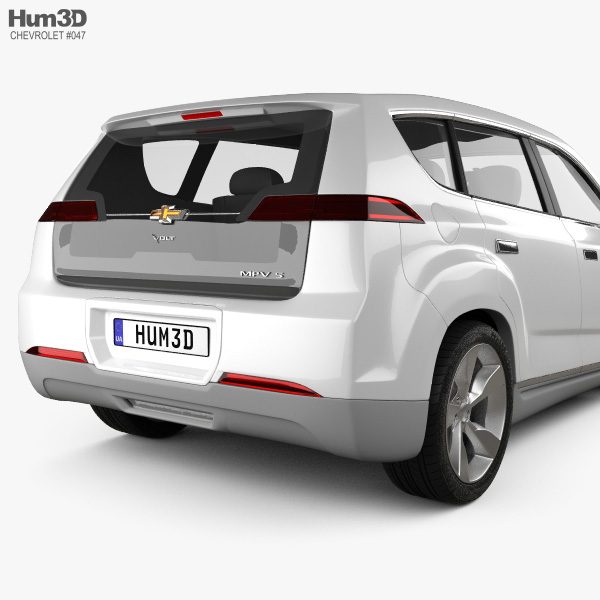Chevrolet Volt MPV5 2015 3D model - Download Van on 3DModels.org