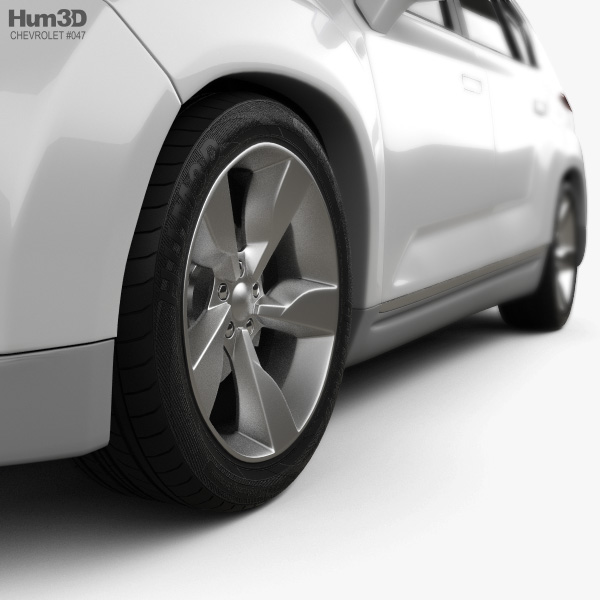 Chevrolet Volt MPV5 2015 3D model - Download Van on 3DModels.org