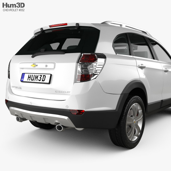 Chevrolet Captiva 2015 3D model - Download Crossover SUV on 3DModels.org