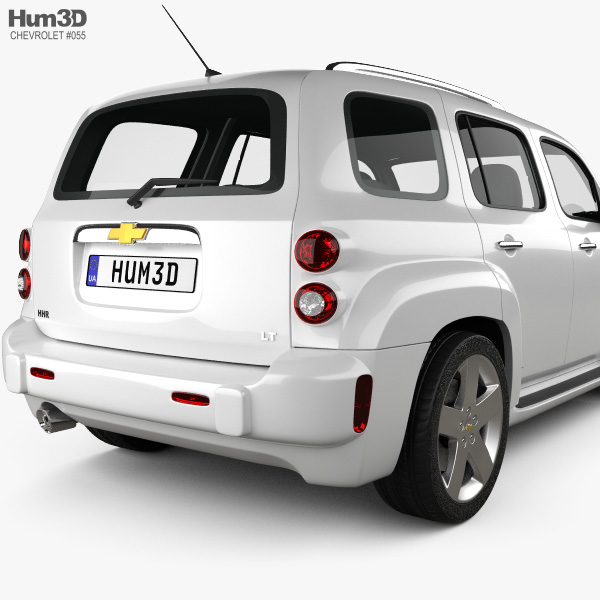 Chevrolet HHR 스테이션 왜건 2011 3D 모델 - 다운로드 Wagon car on 3DModels.org