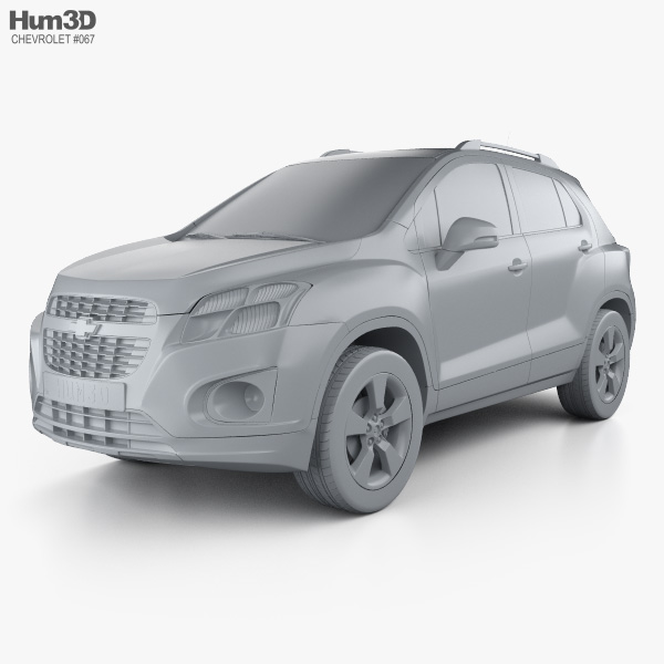 Chevrolet Trax 2016 Modelo 3D - Descargar Crossover SUV activado ...