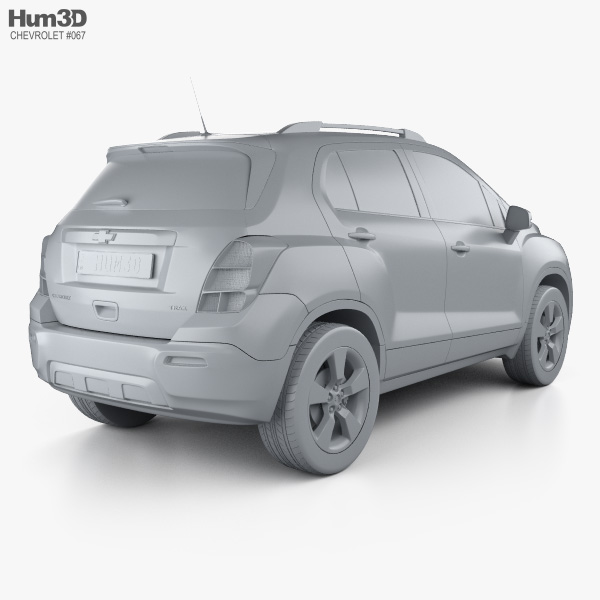 Chevrolet Trax 2016 Modelo 3D - Baixar Crossover SUV no 3DModels.org