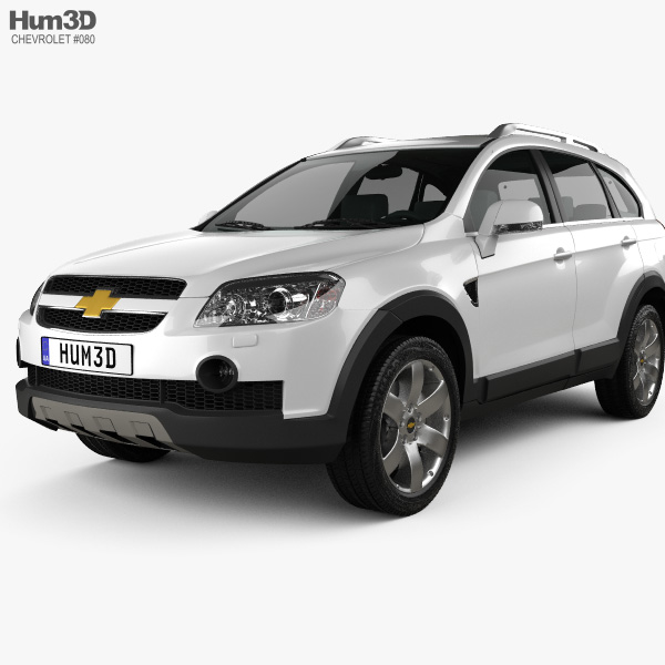 Chevrolet Captiva 2011 Modelo 3D - Descargar Crossover SUV activado ...
