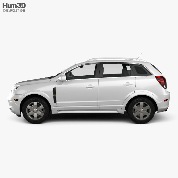 Chevrolet Captiva (Brazil) 2011 3D 모델 - 다운로드 Crossover SUV on 3DModels.org