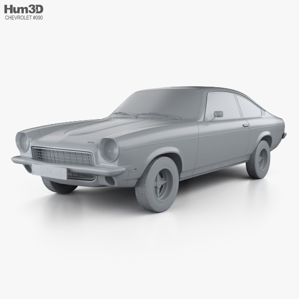 Chevrolet Vega hatchback 1971 3D model - Download Hatchback on 3DModels.org