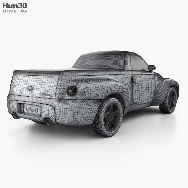 Chevrolet SSR 2006 3D model - Download Pickup on 3DModels.org