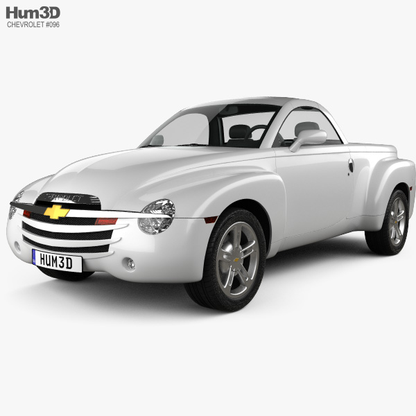 Chevrolet SSR 2006 3D model - Download Pickup on 3DModels.org