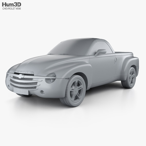 Chevrolet SSR 2006 Modelo 3D - Descargar Pickup on 3DModels.org