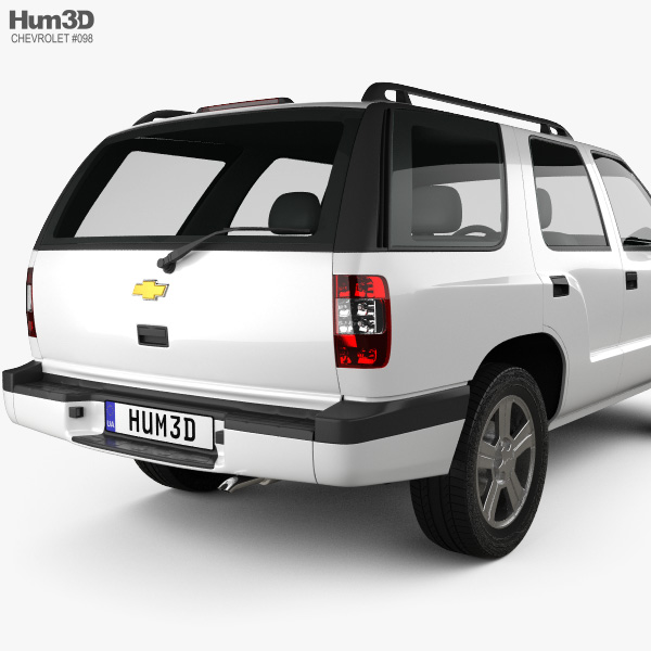 Chevrolet Blazer (BR) 2011 3D model - Download Crossover SUV on ...