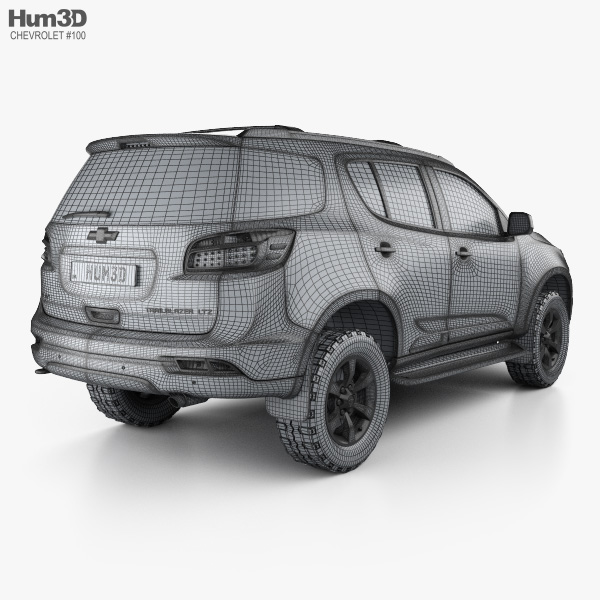 Chevrolet Trailblazer 2015 3D model - Download Crossover SUV on ...