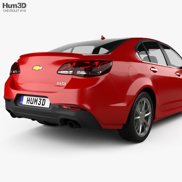 Chevrolet SS 2016 3D model - Download Sedan on 3DModels.org