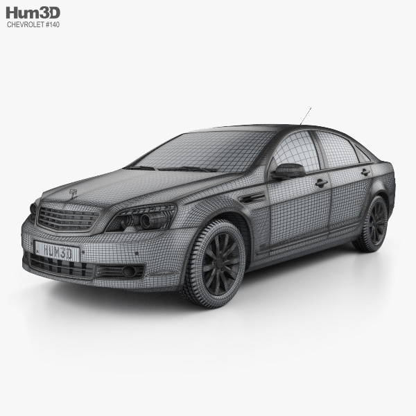 Chevrolet Caprice Royale 2017 3D model - Download Sedan on 3DModels.org