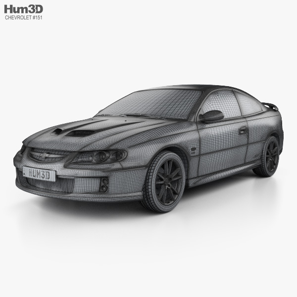 Chevrolet Lumina SS Coupe 2006 3D model - Download Sports car on ...