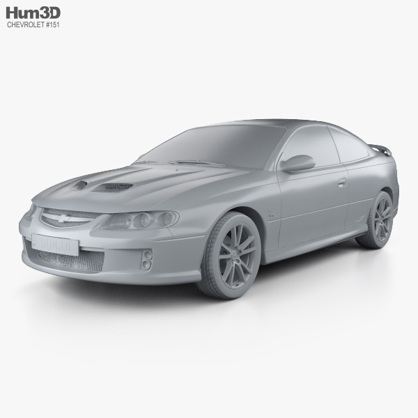Chevrolet Lumina SS Coupe 2006 3D model - Download Sports car on ...