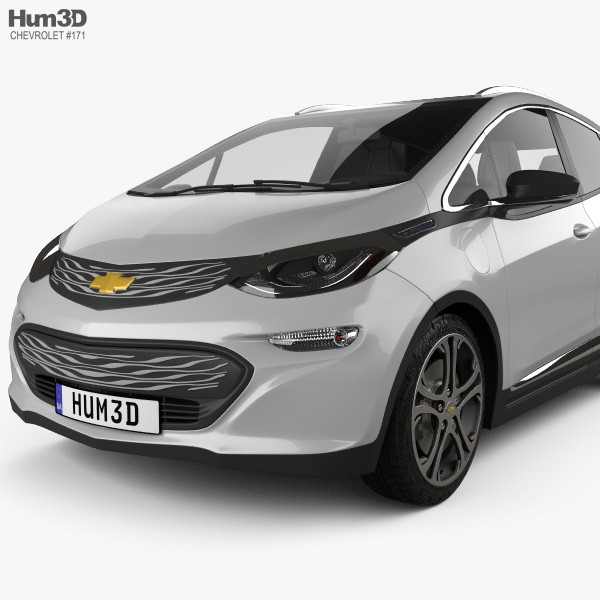 Chevrolet Bolt EV 2020 3D model - Download Hatchback on 3DModels.org