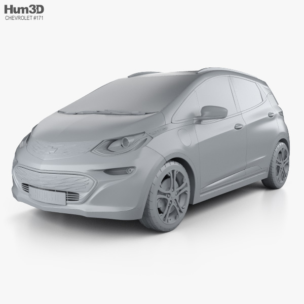 Chevrolet Bolt EV 2020 3D model - Download Hatchback on 3DModels.org