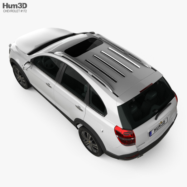 Chevrolet Captiva (JP) 2018 Modelo 3D - Descargar Crossover SUV on ...