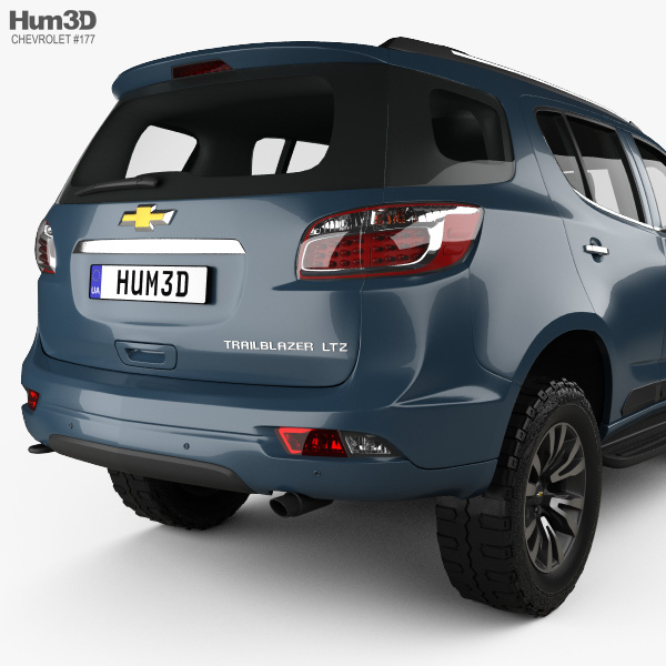 Chevrolet TrailBlazer 2019 3D model - Download Crossover SUV on ...